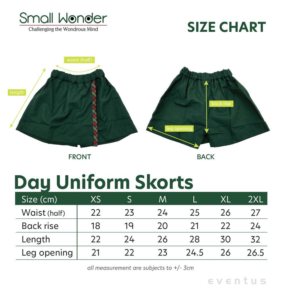 Day Uniform Skorts (Girl) – SmallWonder-Eventus